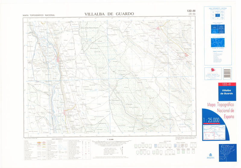 Villalba de Guardo. Mapa Topográfico Nacional 1:25.000. 1997