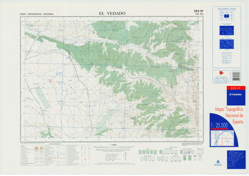 El Vedado. Mapa Topográfico Nacional 1:25.000. 2003