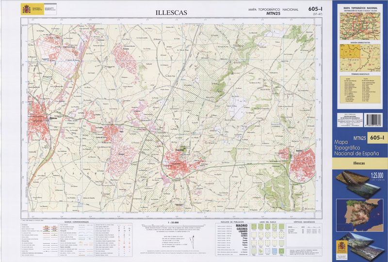 Illescas. Mapa Topográfico Nacional 1:25.000. 2006