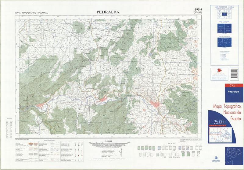 Pedralba. Mapa Topográfico Nacional 1:25.000. 2004